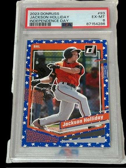 PSA Graded Slabbed Ex-Mint Jackson Holliday Rookie Card - Trice Auctions