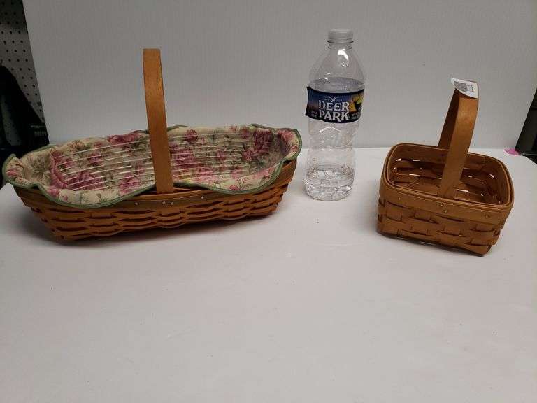 2 Longaberger Baskets - Trice Auctions