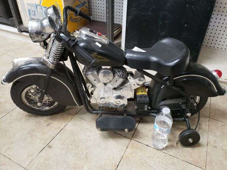 Kids Indian Motorcycle Ride-on Battery Powered Toy - No Charger - Trice ...