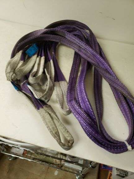 Purple Cargo Straps - Trice Auctions