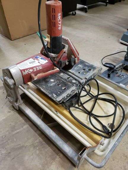 MK 770 Tile Saw(works) - Trice Auctions