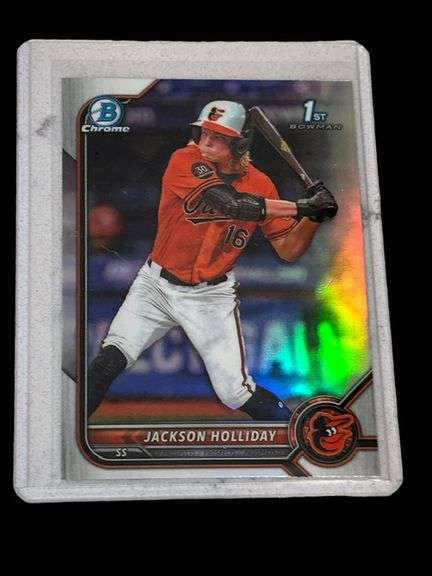 Jackson Holliday Rookie Card Chrome - Trice Auctions