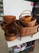 Thirteen Longaberger Baskets - Trice Auctions