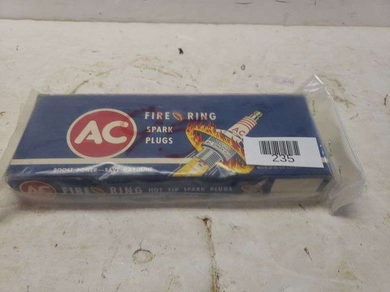 AC Fire Ring Spark Plugs - Trice Auctions