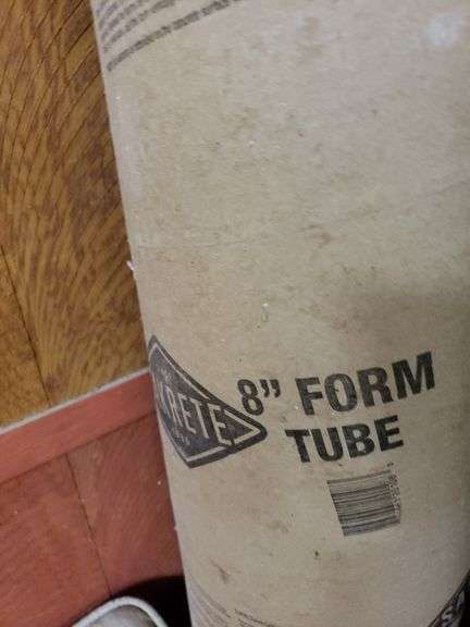 Roofing Paper, Concrete Form tube - Trice Auctions