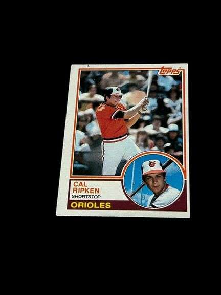 Cal Ripken Jr First Full Year Rookie Card 1983 - Trice Auctions