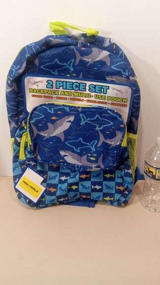 NEW High Trails Equipment 2 Piece Set Backpack & Multi-Use Pouch ...