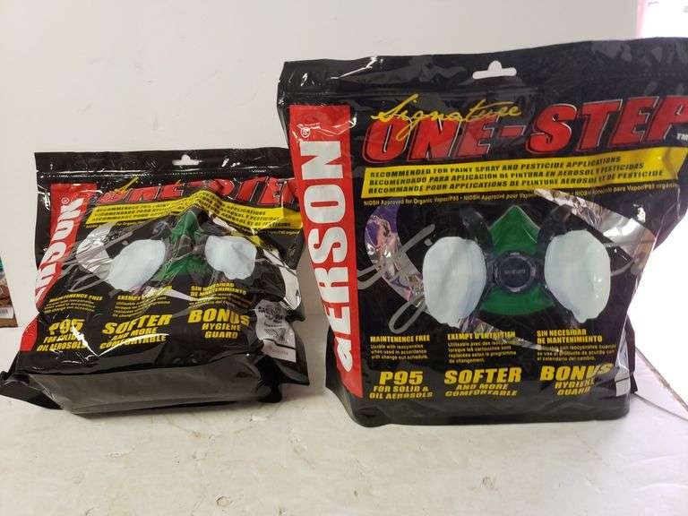 One Step Ventilation Facemask(2) - Trice Auctions