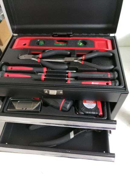 Mini Tool Box, Container, Desk Light - Trice Auctions
