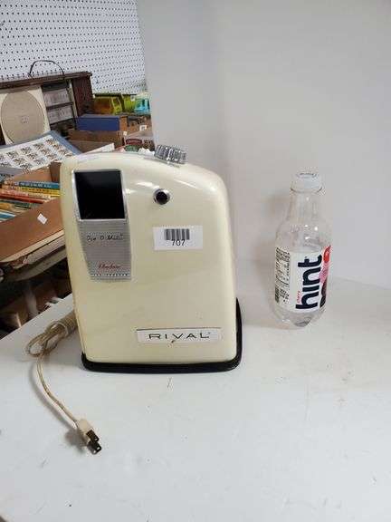 Vintage Rival Ice Crusher Marked Tested And Works - Trice Auctions