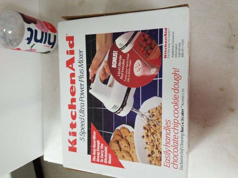 Kitchenaid Hand Mixer New In Factory Packaging - Trice Auctions