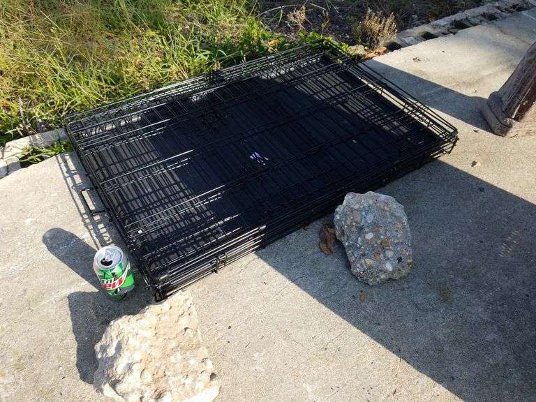 Folding Animal Crate - Trice Auctions