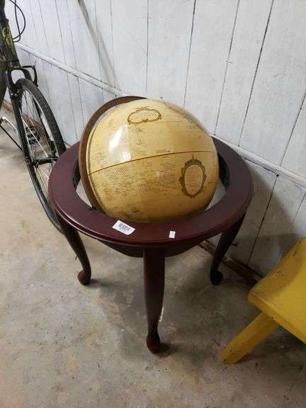 Queen Anne Replogle Floor World Globe A - Trice Auctions