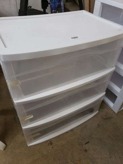 3 Drawer Horizontal Storage Container - Trice Auctions