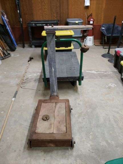 Rolling Platform Scale - Trice Auctions