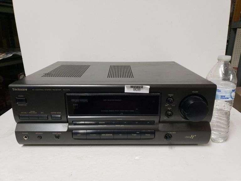 Technics AV Control Stereo Receiver - Trice Auctions