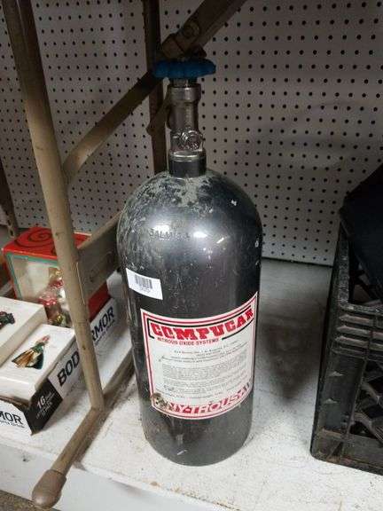 Large Tank Marked Nitrous Oxide - Trice Auctions