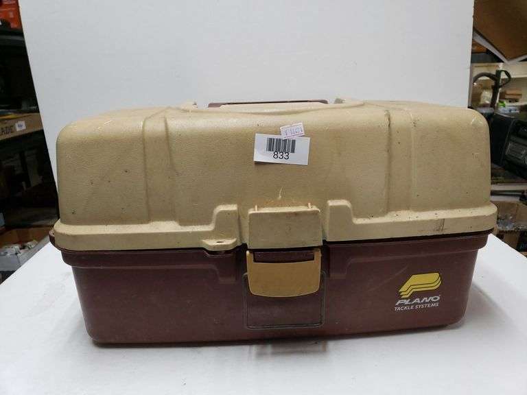 Plano Tackle Box W/contents - Trice Auctions