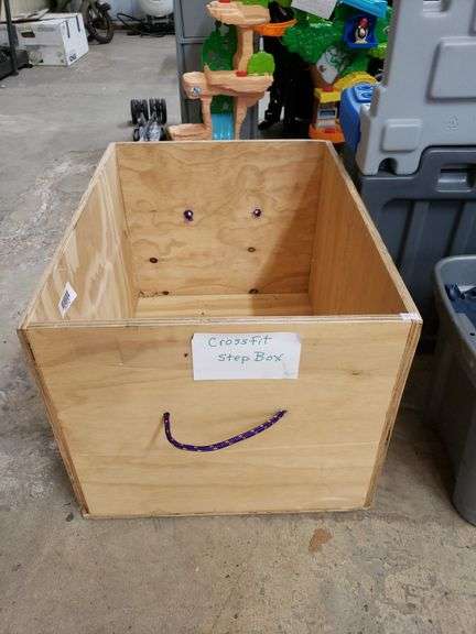 Wooden Step Box - Trice Auctions