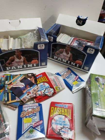 Assorted Baseball Cards(packages Have Been Opened), Some Other Cards ...
