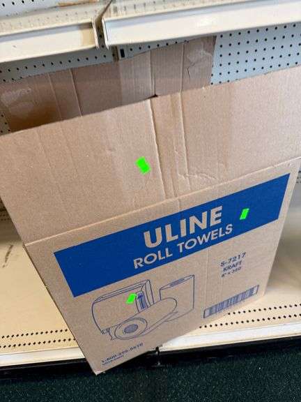 Uline Paper Towels (Mostly Full) - Trice Auctions