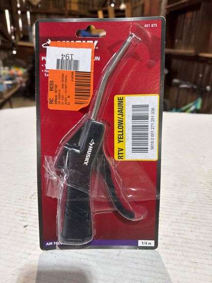 Husky Pistol Grip Blow Gun 1/4 inch - Trice Auctions
