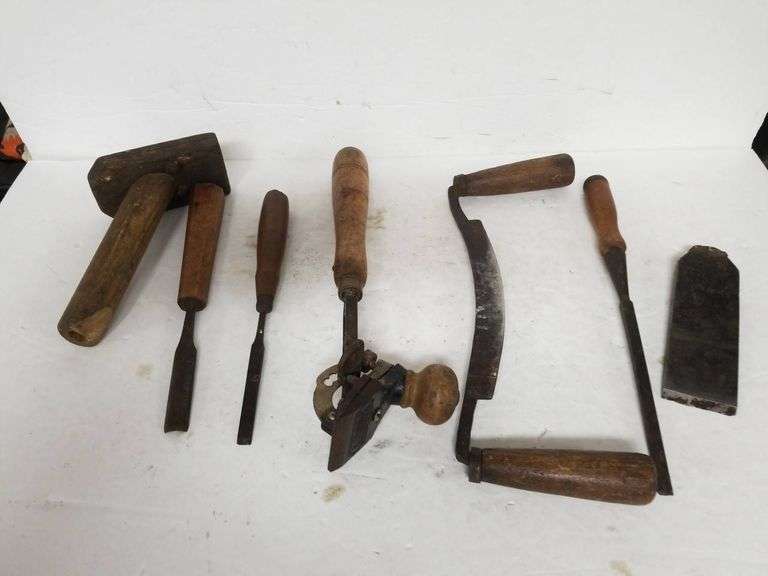 Collection of Vintage Woodworking Hand Tools - Trice Auctions
