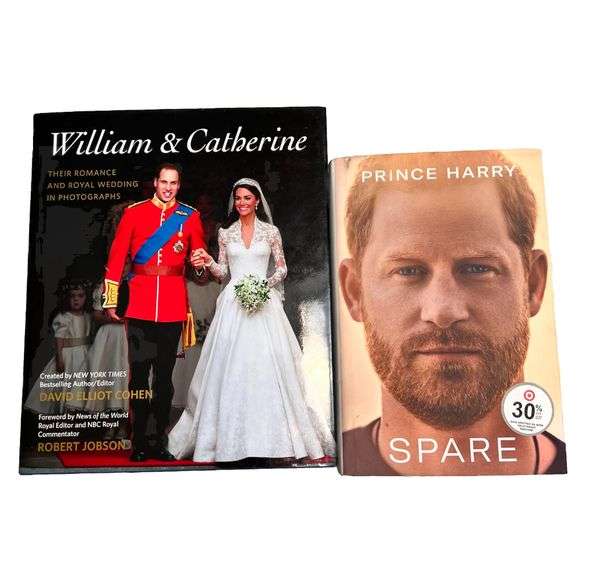 Prince William & Harry Book Bundle - Trice Auctions