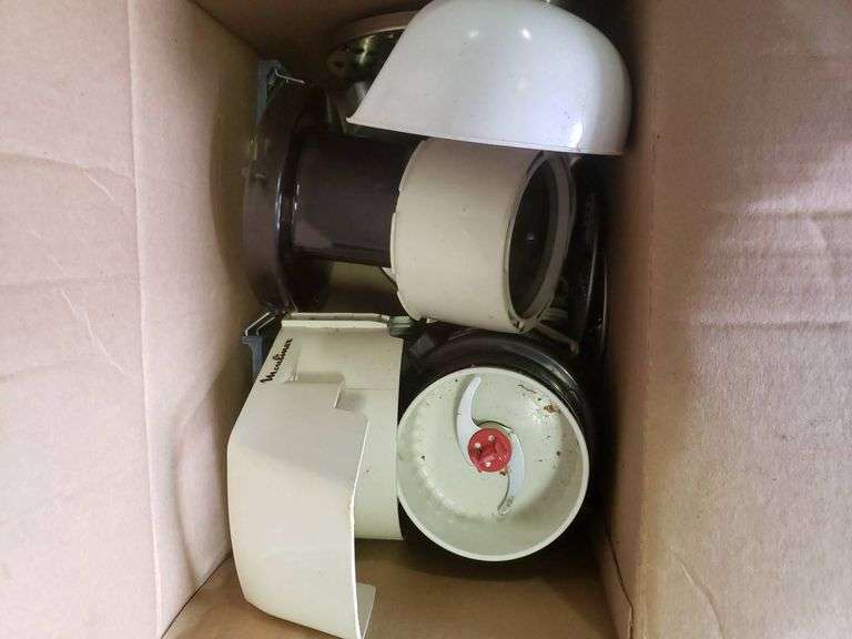 Vintage Moulinex Food Processor Parts - Trice Auctions
