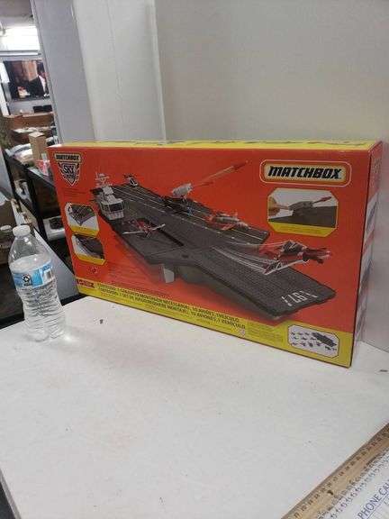 Matchbox Aircraft Carrier Playset - Trice Auctions