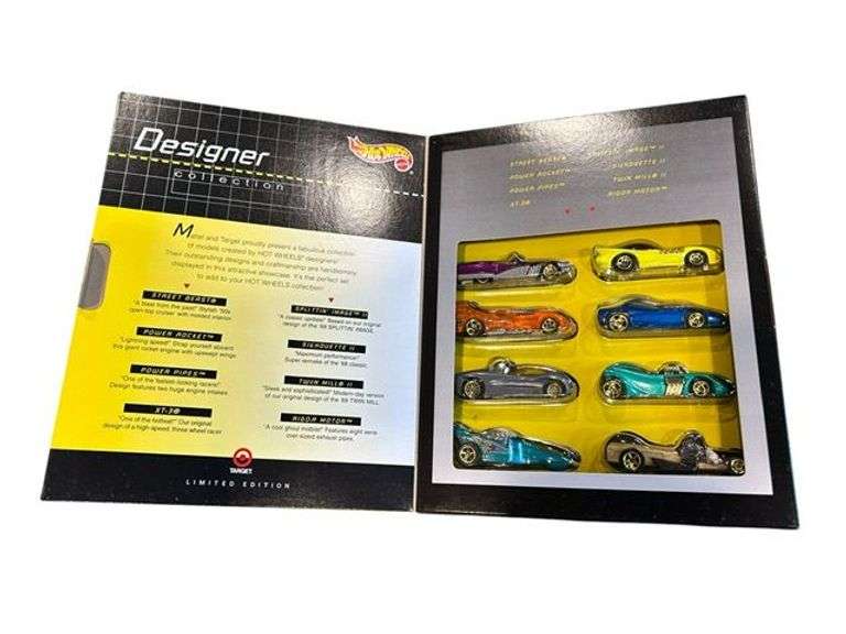 1996 Limited Edition - Hot Wheels Designer Set w/Box - Trice Auctions