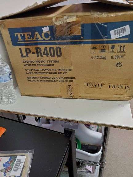 TEAC LP-R400 Stereo Music System with CD Recorder - Box Opened for ...