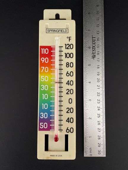 Springfield Thermometer (Made in the USA) - Trice Auctions