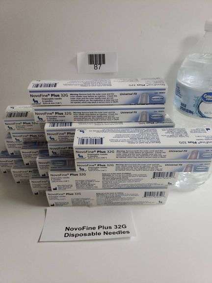 Lot of 16 NovoFine Plus 32G Disposable Needles - Trice Auctions