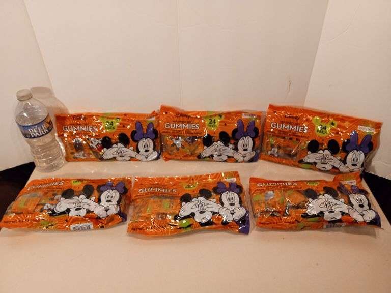 NEW brendon Disney Multipack Sized Gummies 9.6oz each (24 packs each/6 ...