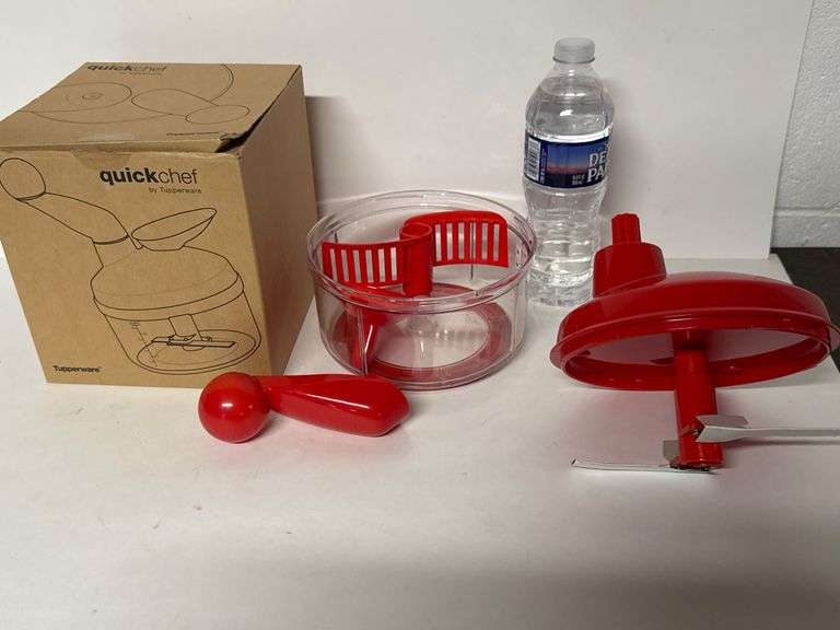 Tupperware Quick Chef Food Processor - Trice Auctions