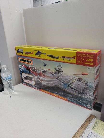 Matchbox Aircraft Carrier Playset - Trice Auctions