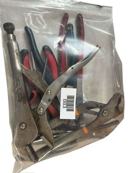 Vice Grips, Channel Locks, Pliers, etc - Trice Auctions