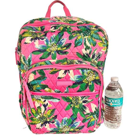 Vera Bradley Pink Floral Backpack - Trice Auctions