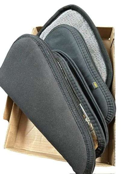 4 Handgun Soft Zipper Cases - Trice Auctions