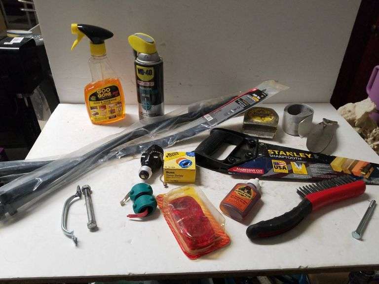 Assorted Household and Hardware Tools and Supplies - Trice Auctions