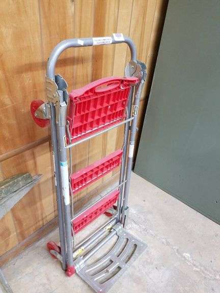 Folding Combo Dolly, Platform Cart & Ladder - Trice Auctions