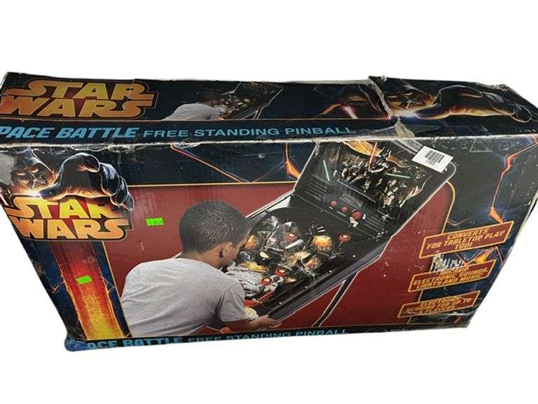 Star Wars Space Battle Freestanding Pinball Game Vintage in Box - Trice ...