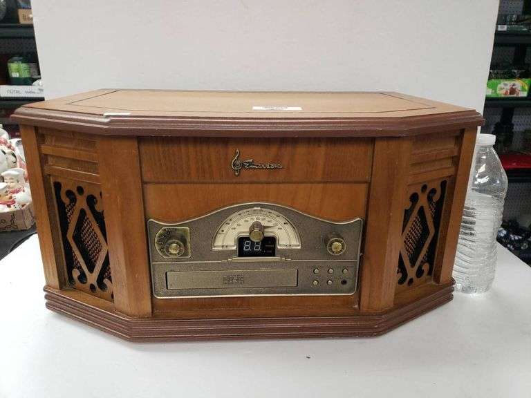 Emerson Record Player with Built-In Radio and CD Player – Powers On ...