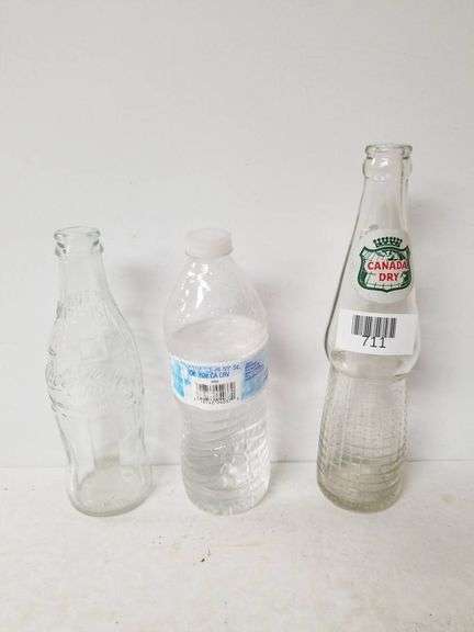 Coca-Cola And Canada Dry Glass Bottles - Trice Auctions