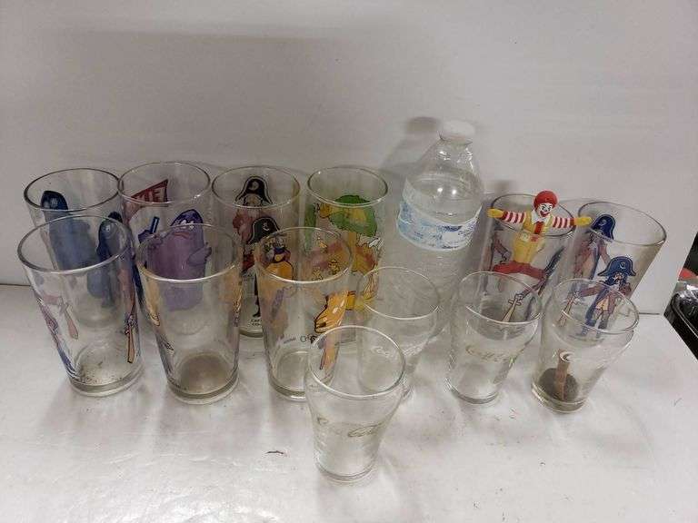 McDonald’s Character-Themed Glasses and Coca-Cola Glasses - Trice Auctions