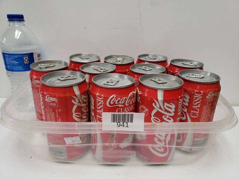 Unopened Coca-Cola Classic Cans Pack (12 oz, 12 Count) - Trice Auctions