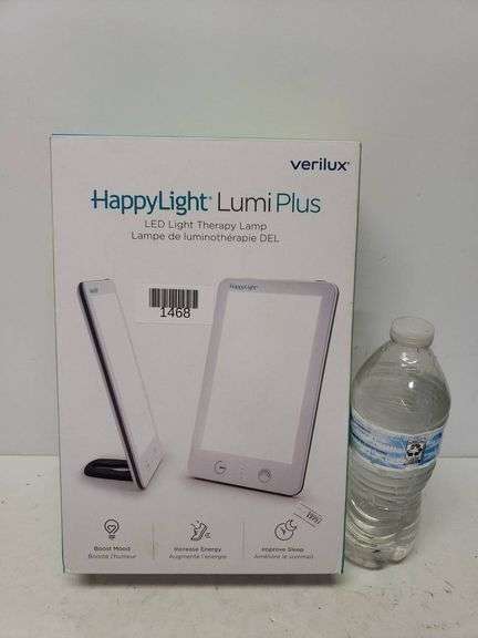 Verilux HappyLight Lumi Plus LED Light Therapy Lamp - Trice Auctions