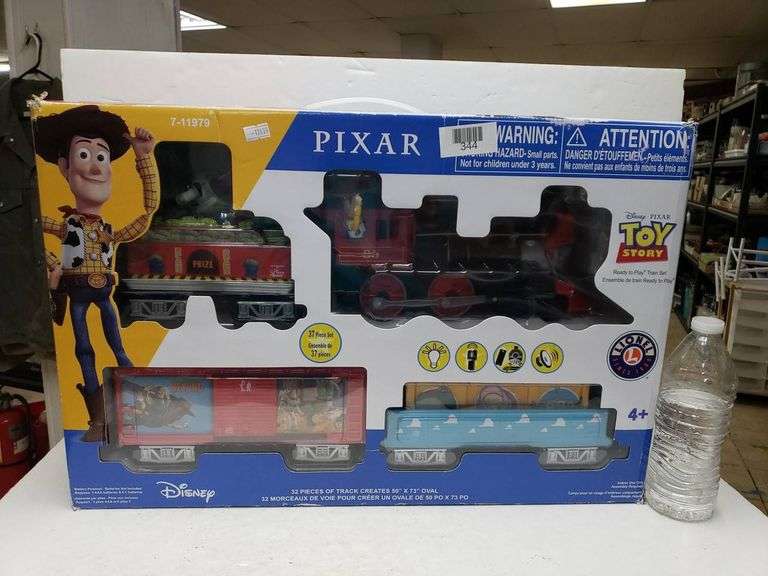 Disney Pixar Toy Story Train Set with Track Pieces for Ages 4+ - Trice ...