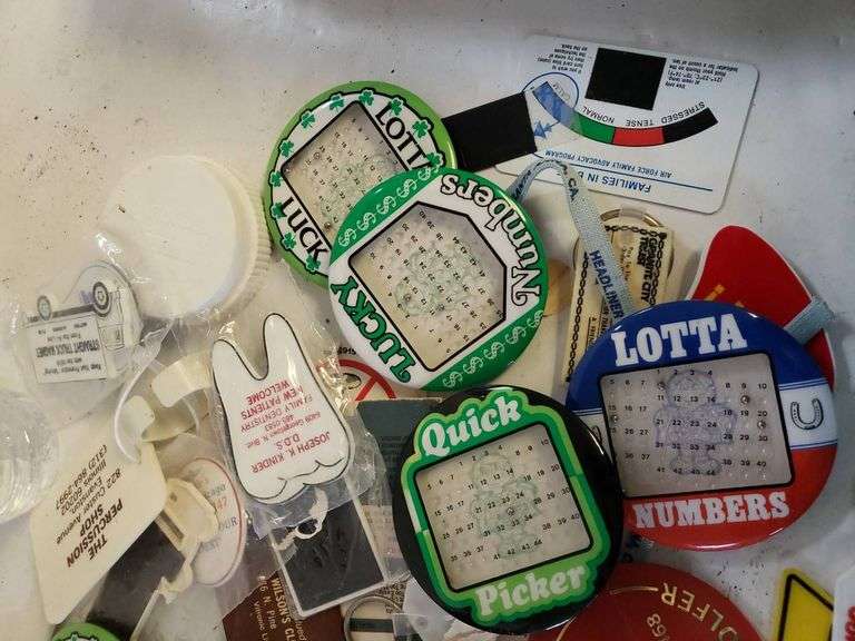 Keychains and Novelty Items with Various Designs - Trice Auctions